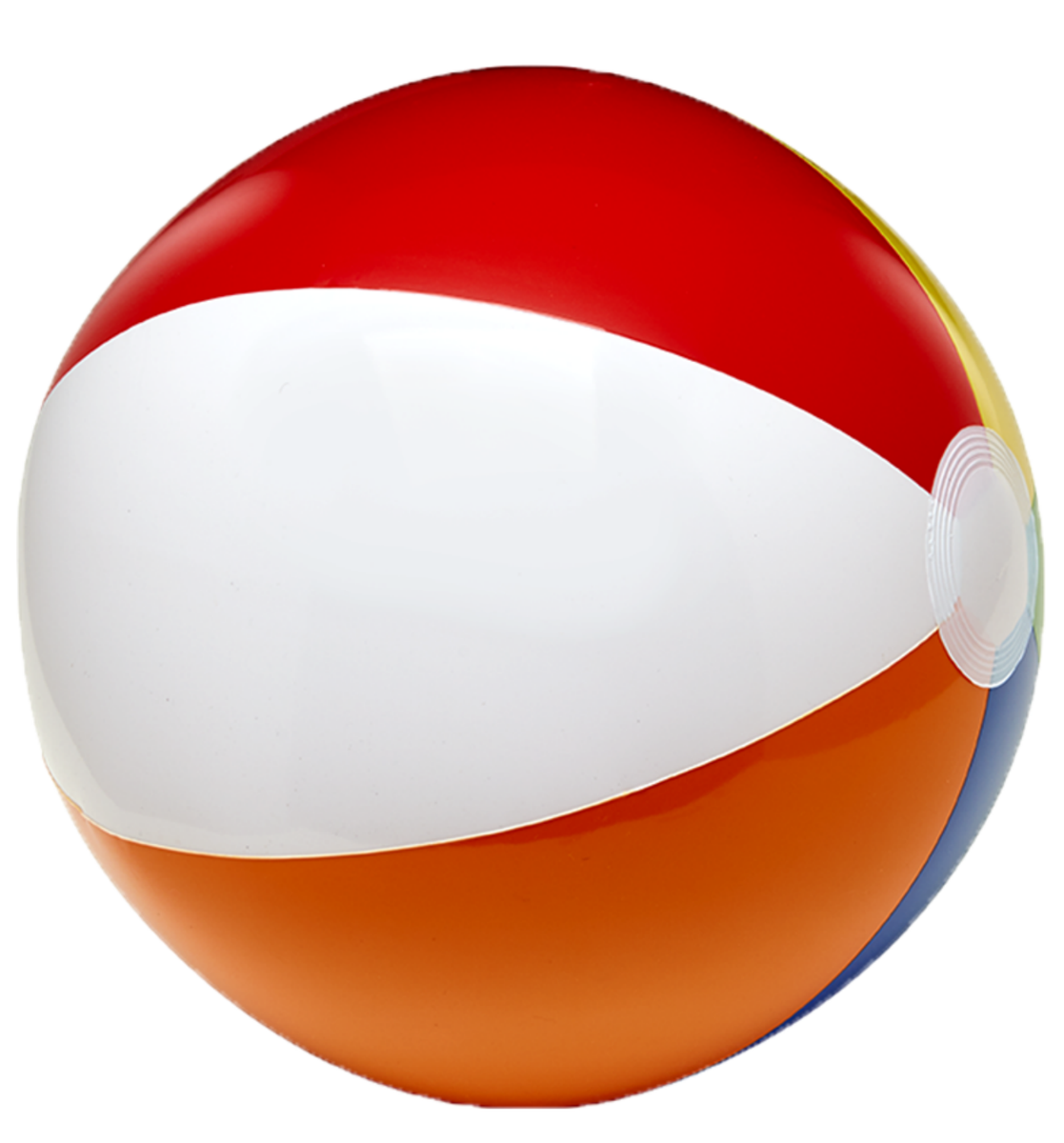Branded 12" Multi-Colored Beach Ball Printed on 150 Beach Balls