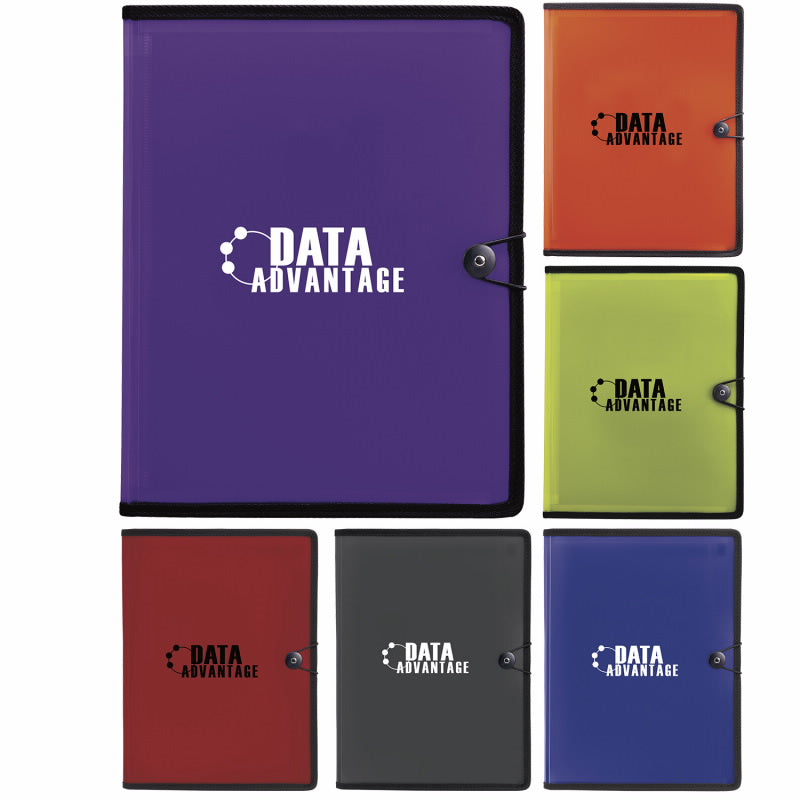 Promotional PolyPro FileFolio Printed with Logo 96 Folders