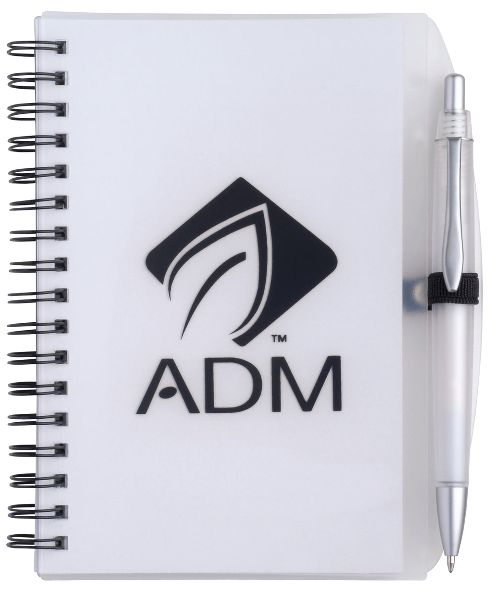 Branded Pen Pal Notebook Imprinted with Your Logo on 150 Notebooks