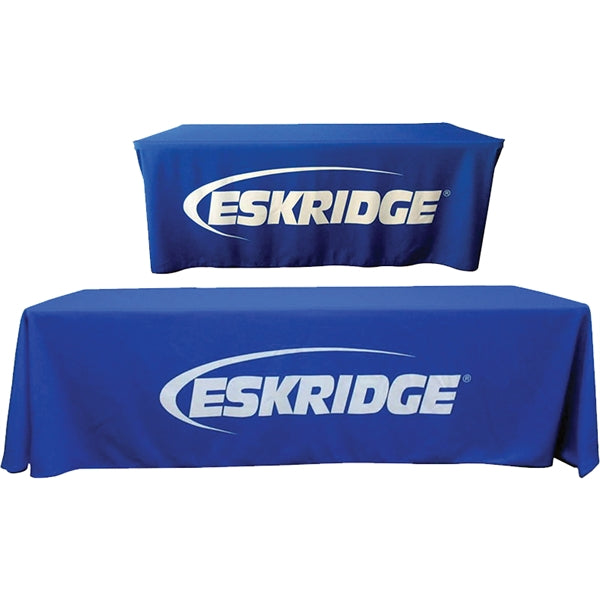 Custom Convertible/Adjustable Table Cover Printed Logo in Full Color