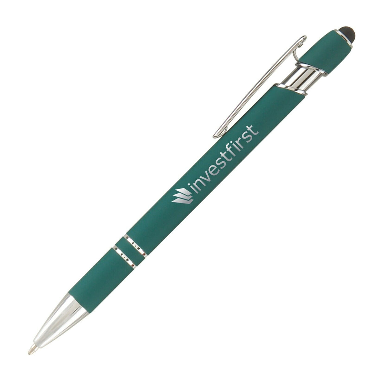 Custom Ellipse Softy Stylus Pen Laser Engraved with Imprint 100 Pens